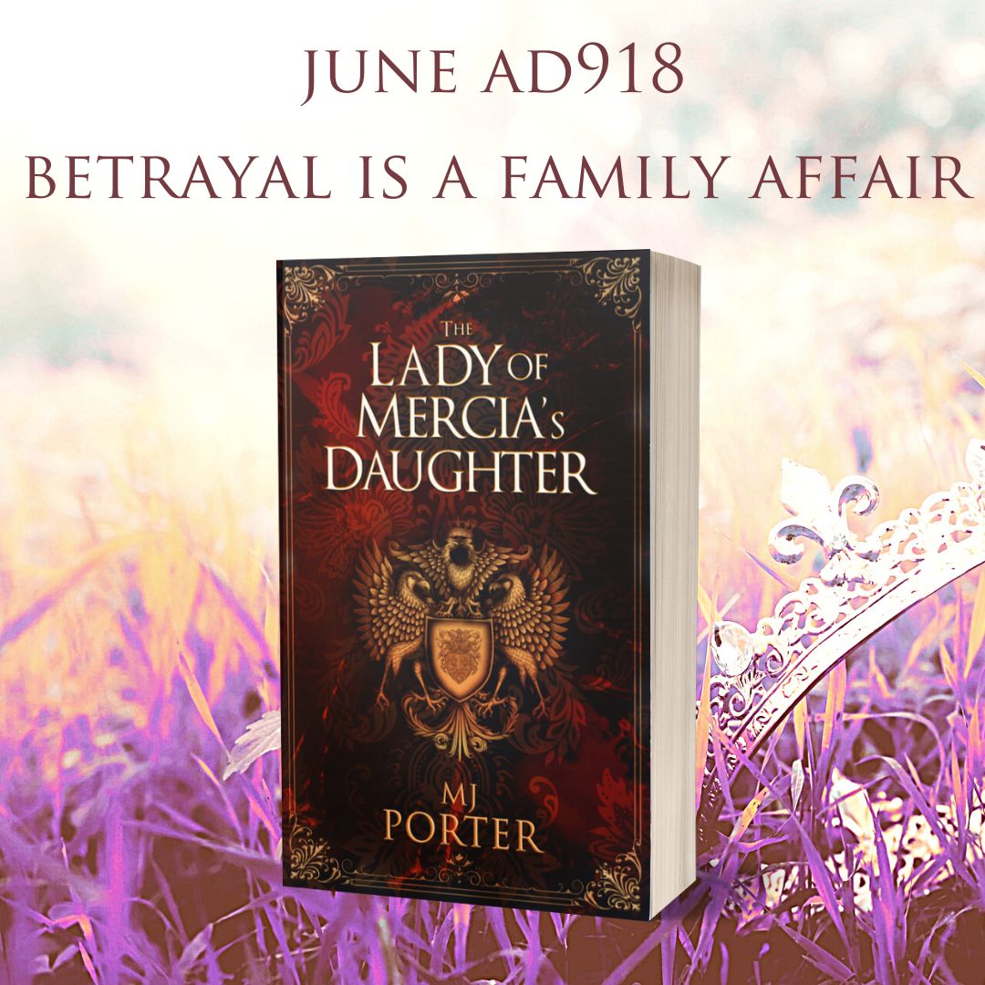 The Lady of Mercia’s Daughter has a fabulous new cover – MJ Porter